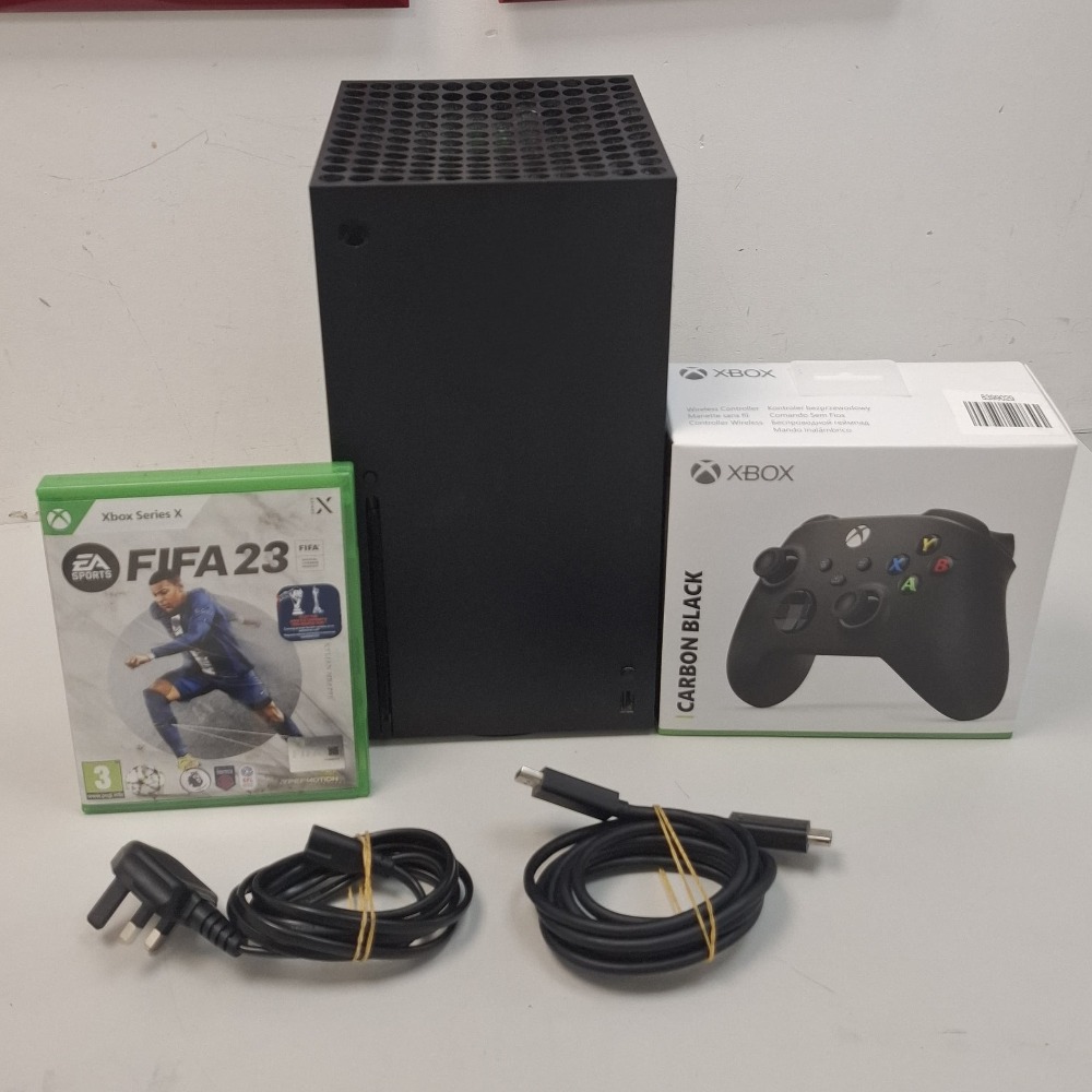 Pre-owned Xbox Series X Console, 1TB, Black With Brand new controller ...